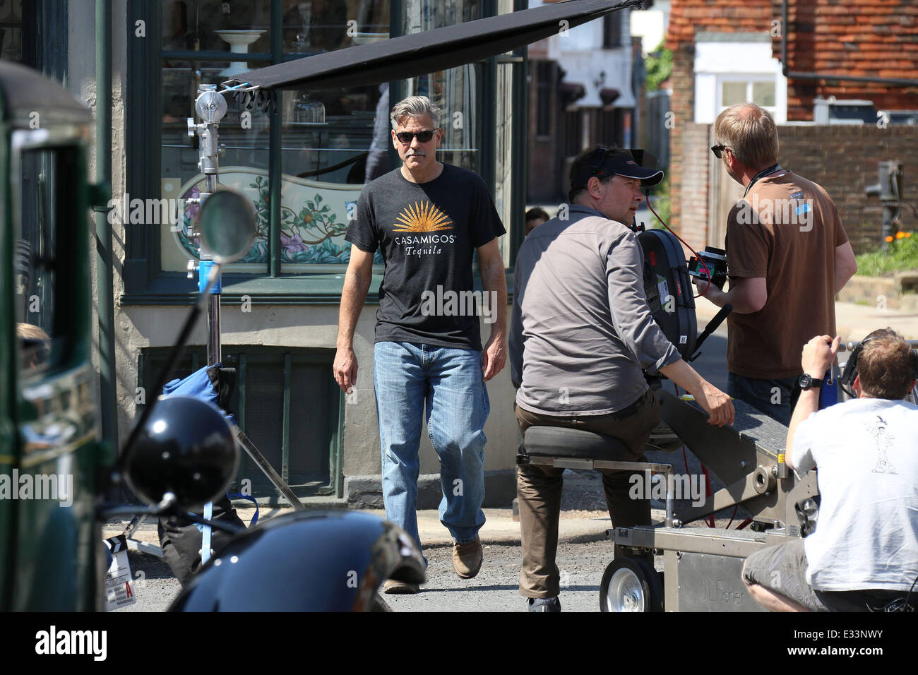George Clooney Monuments Men Glasses