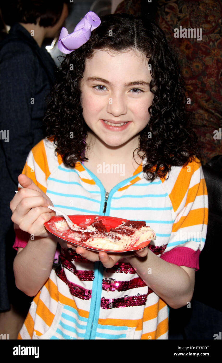 Charles Strouse's celebrates his 85th Birthday on backstage at the ...