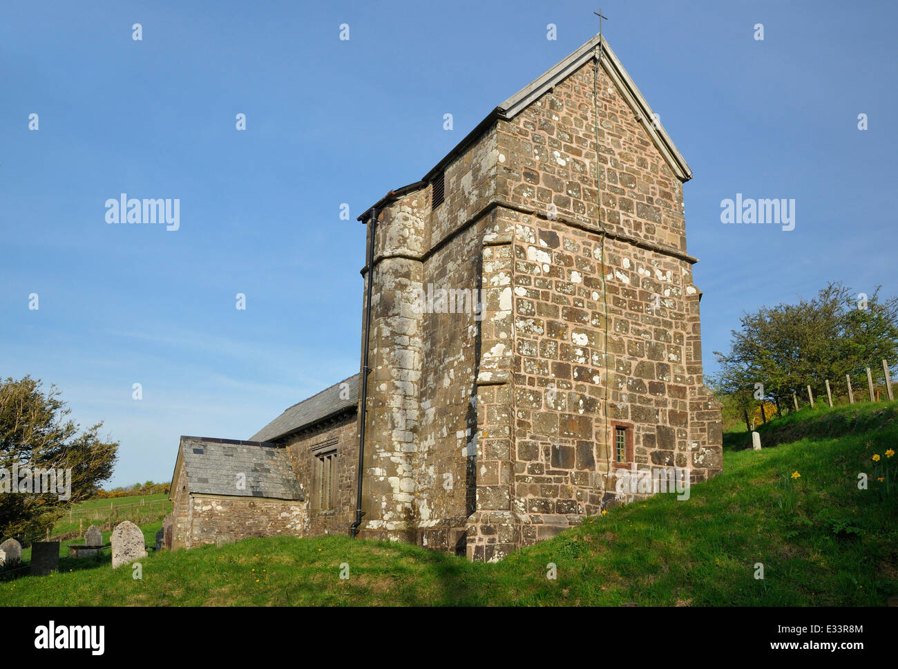 Small church memorial stone hi-res stock photography and images - Alamy