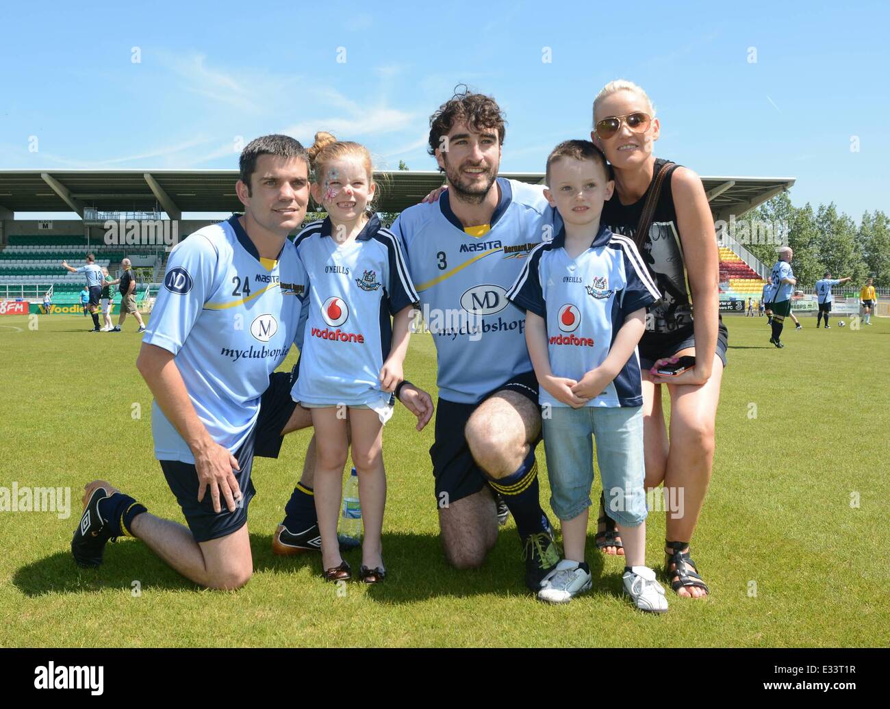Bernard Dunne Celebrity Soccer Classic Vs Shamrock Rovers All Stars at ...