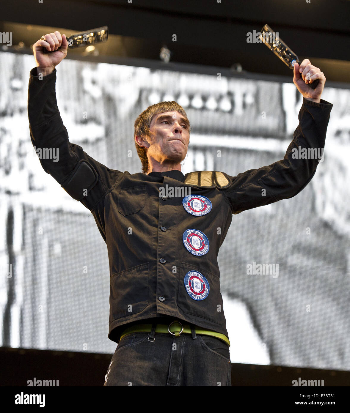 The Stone Roses perform live at Finsbury Park Featuring: The Stone ...