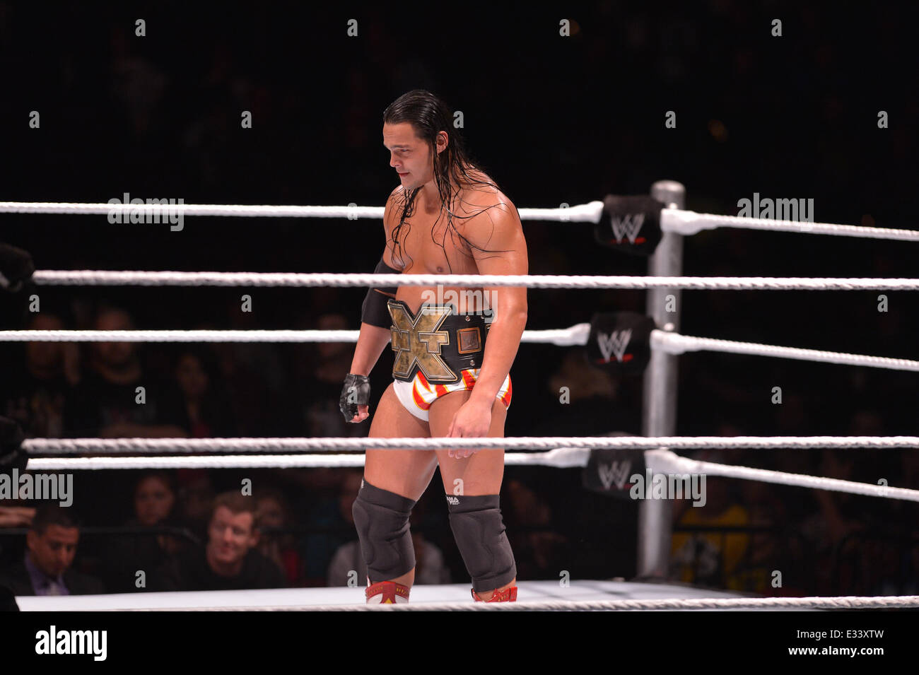 WWE Live at BB&T Center in action during WWE Live Featuring: Bo Dallas ...