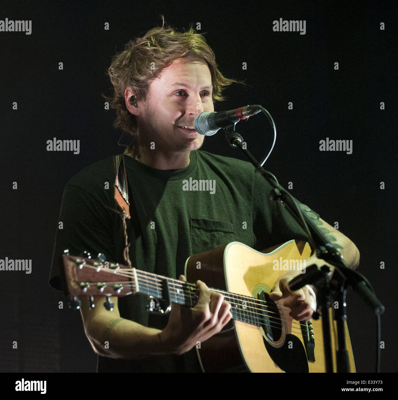 Ben Howard plays in the Golden Voice Areana, Rockness Featuring: Ben ...