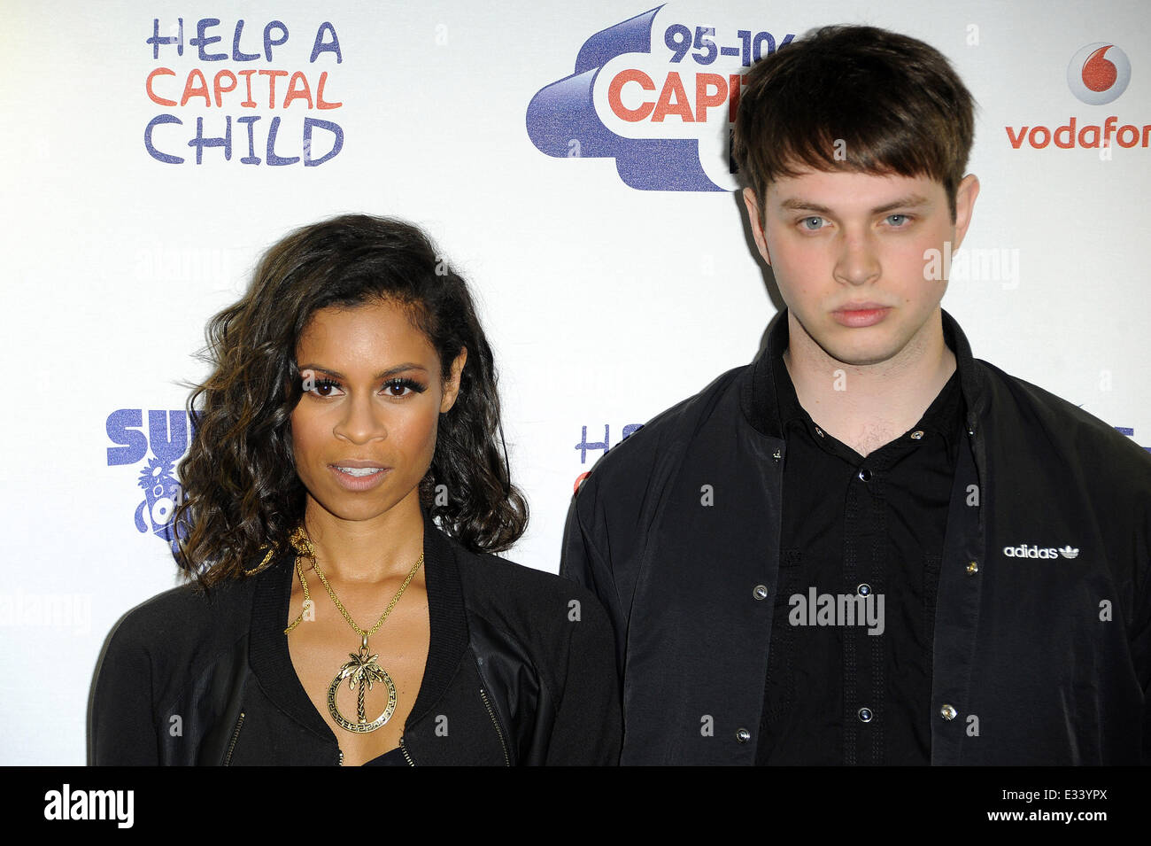 Capital FM Summertime ball 2013 at Wembley Stadium Featuring: Aluna ...