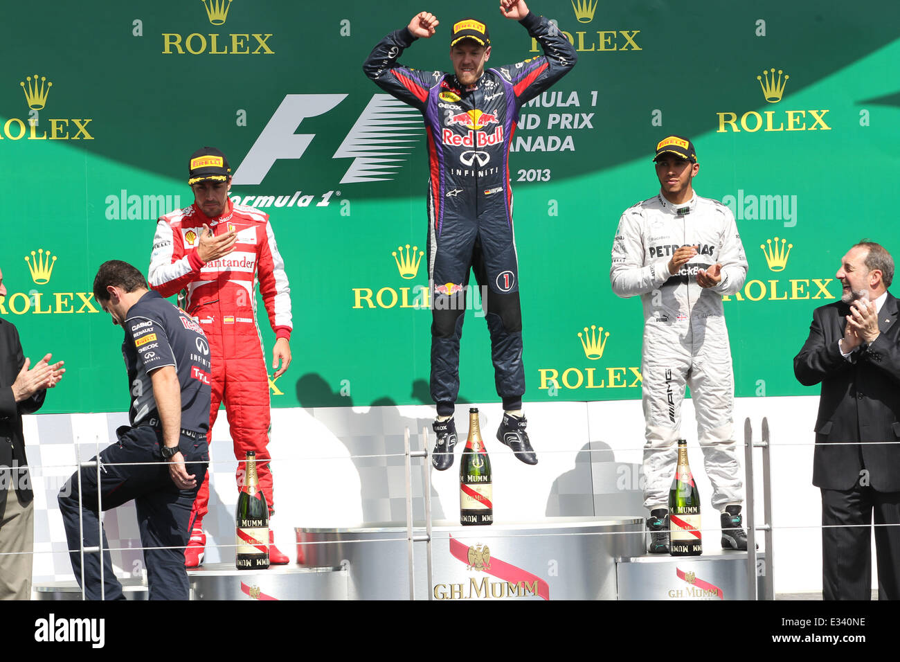 The Canadian Formula One Grand Prix at the Circuit Gilles Villeneuve in ...