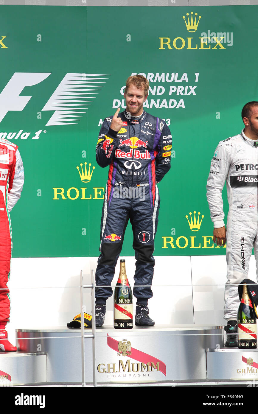 The Canadian Formula One Grand Prix at the Circuit Gilles Villeneuve in ...