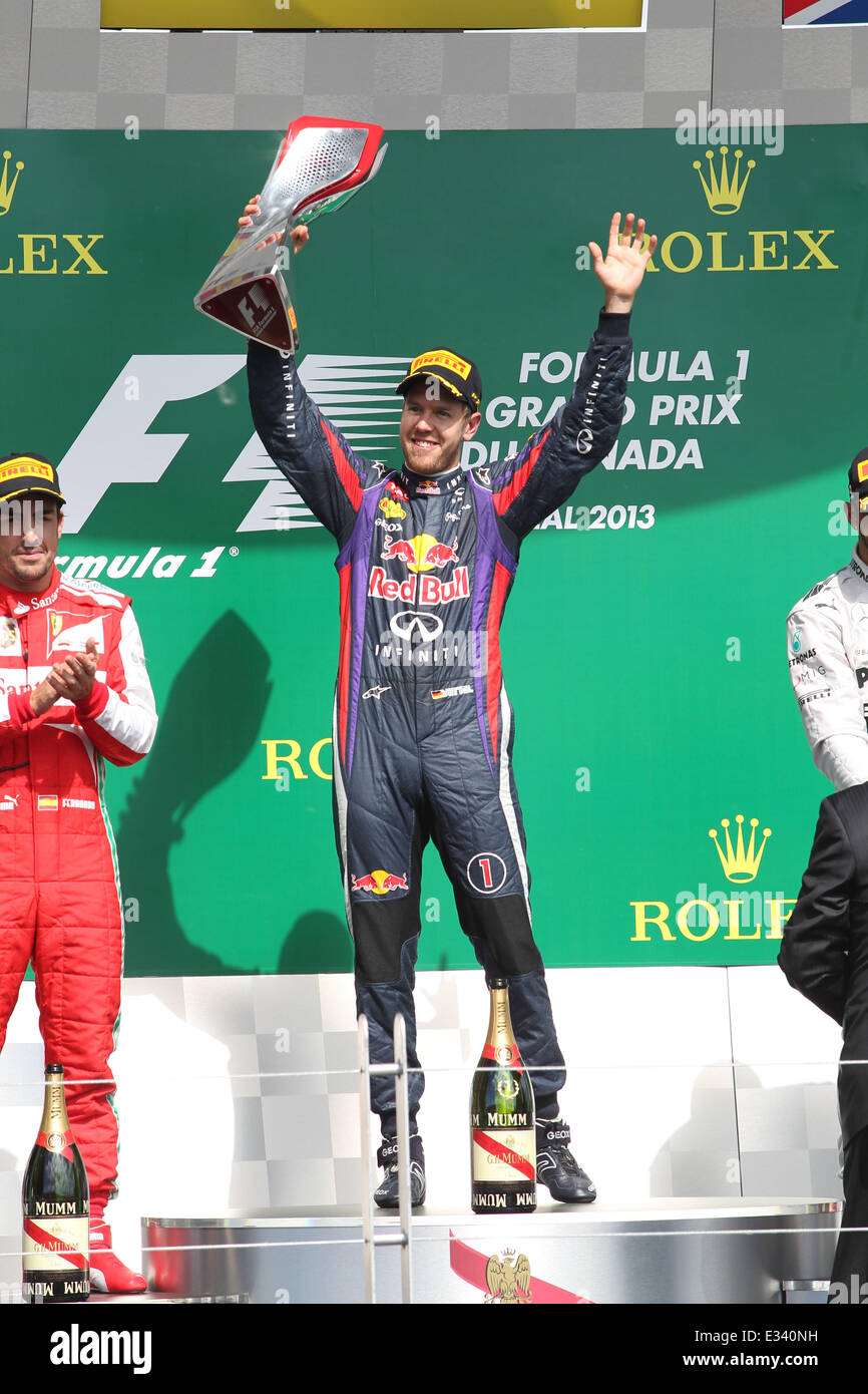 The Canadian Formula One Grand Prix at the Circuit Gilles Villeneuve in ...