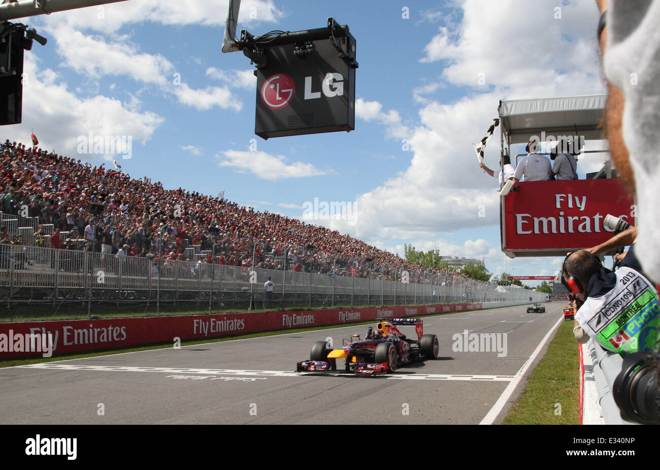 The Canadian Formula One Grand Prix at the Circuit Gilles Villeneuve in ...