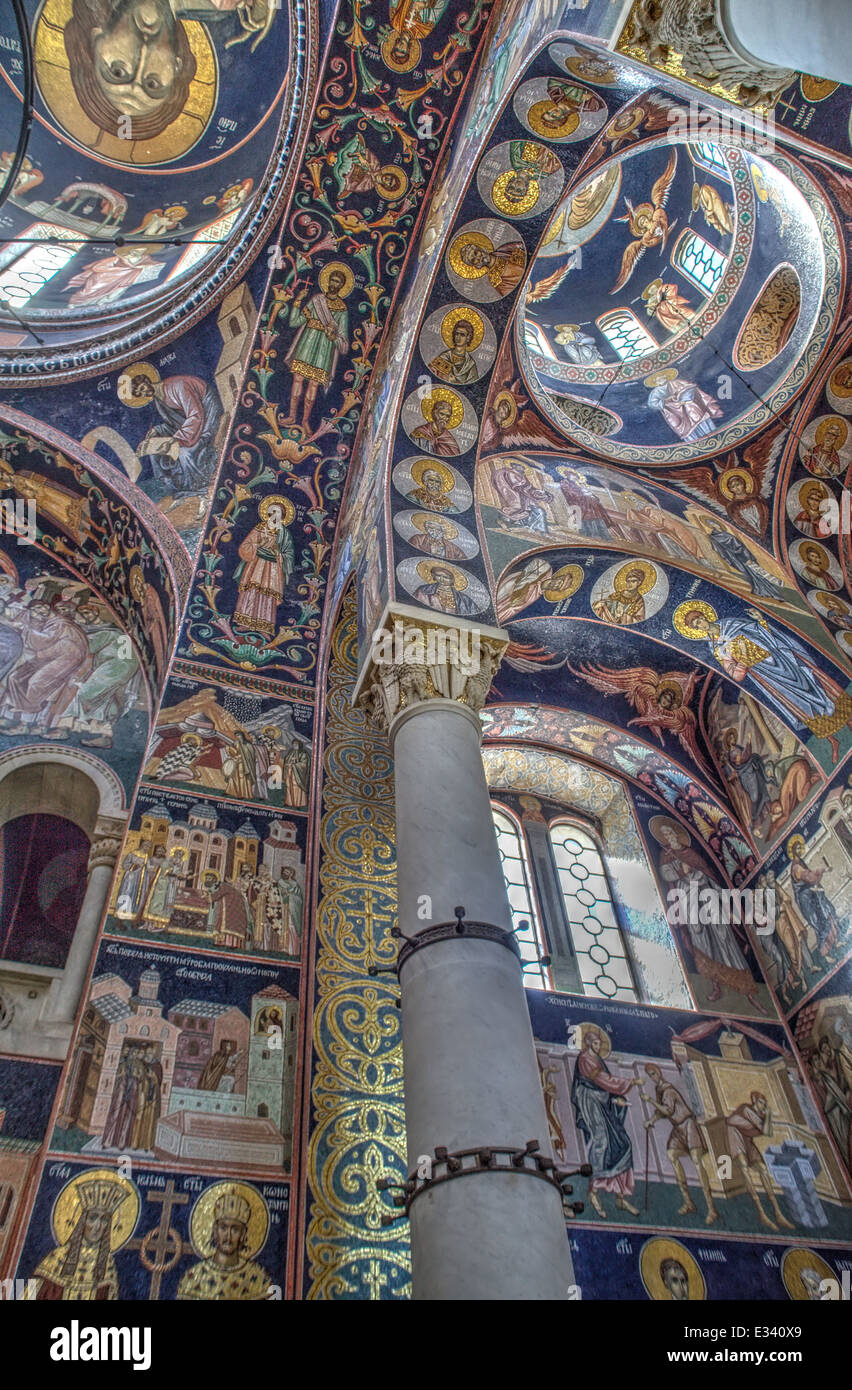 St George's Church at Oplenac, Serbia Stock Photo - Alamy