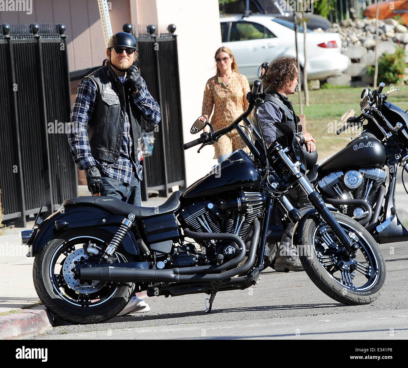 Sons of anarchy and motorcycle hi-res stock photography and images - Alamy