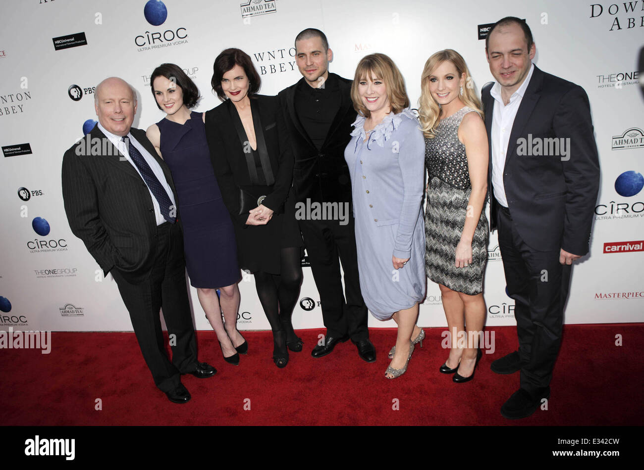 'Downton Abbey' talent panel Q&A at the Leonard H. Goldenson Theatre ...