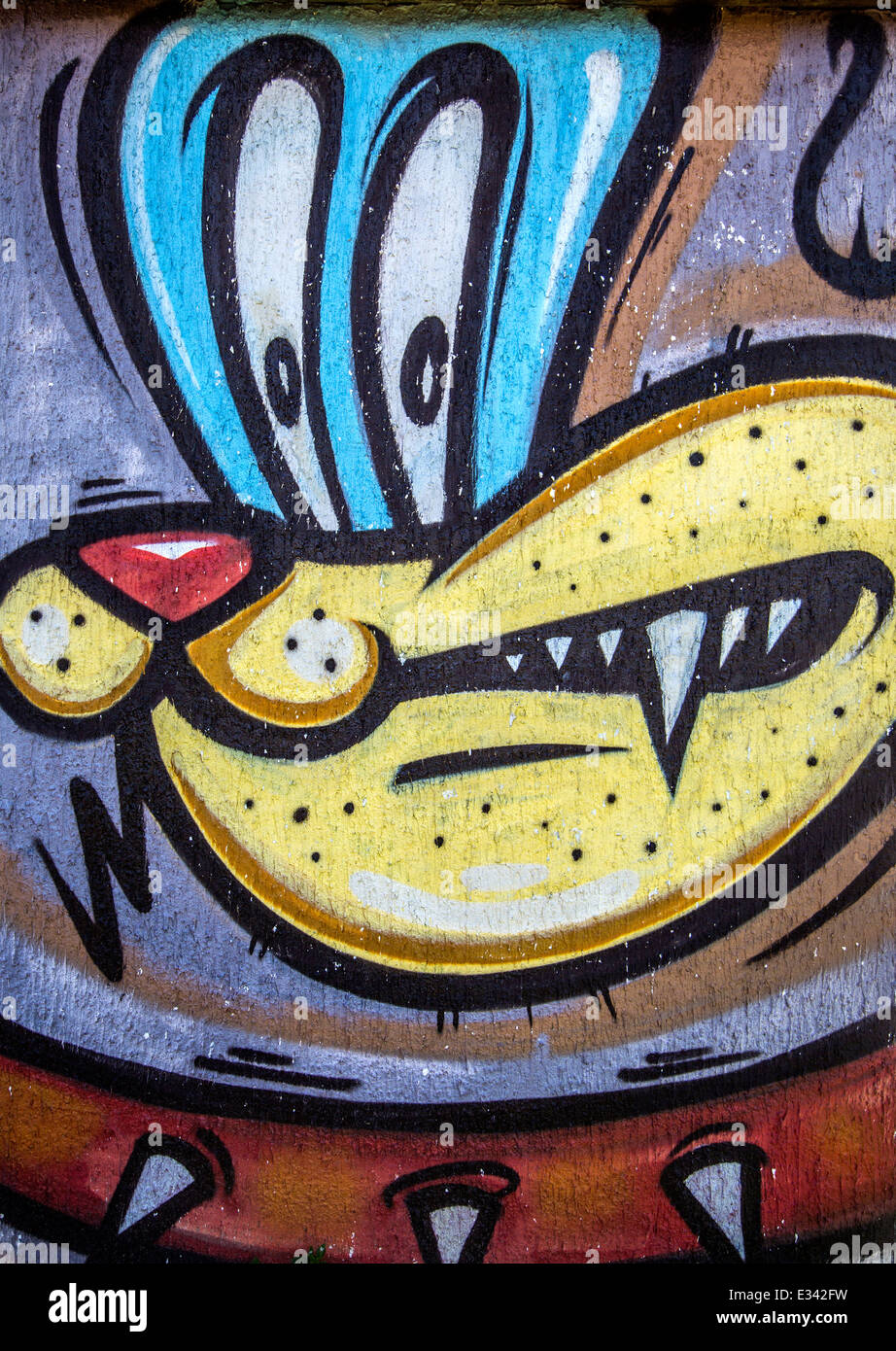 Artistic animal graffiti hi-res stock photography and images - Alamy