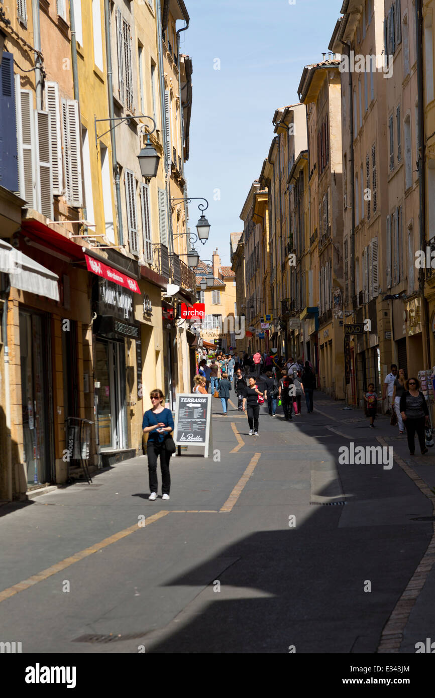 Old town aix en provence hi-res stock photography and images - Alamy