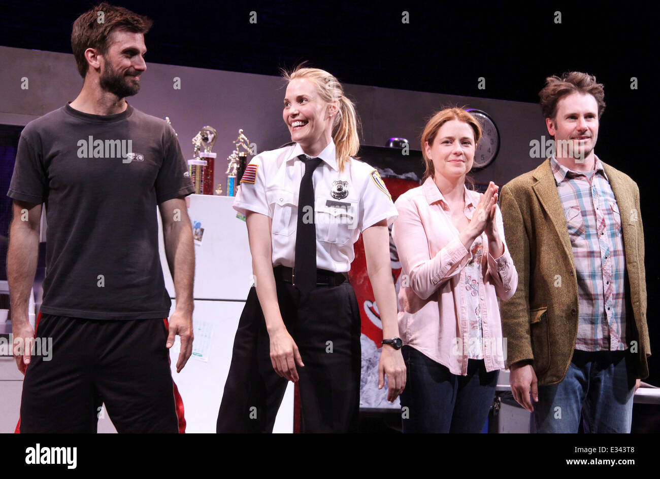 Opening night of 'Reasons To Be Happy at the Lucille Lortel Theatre ...