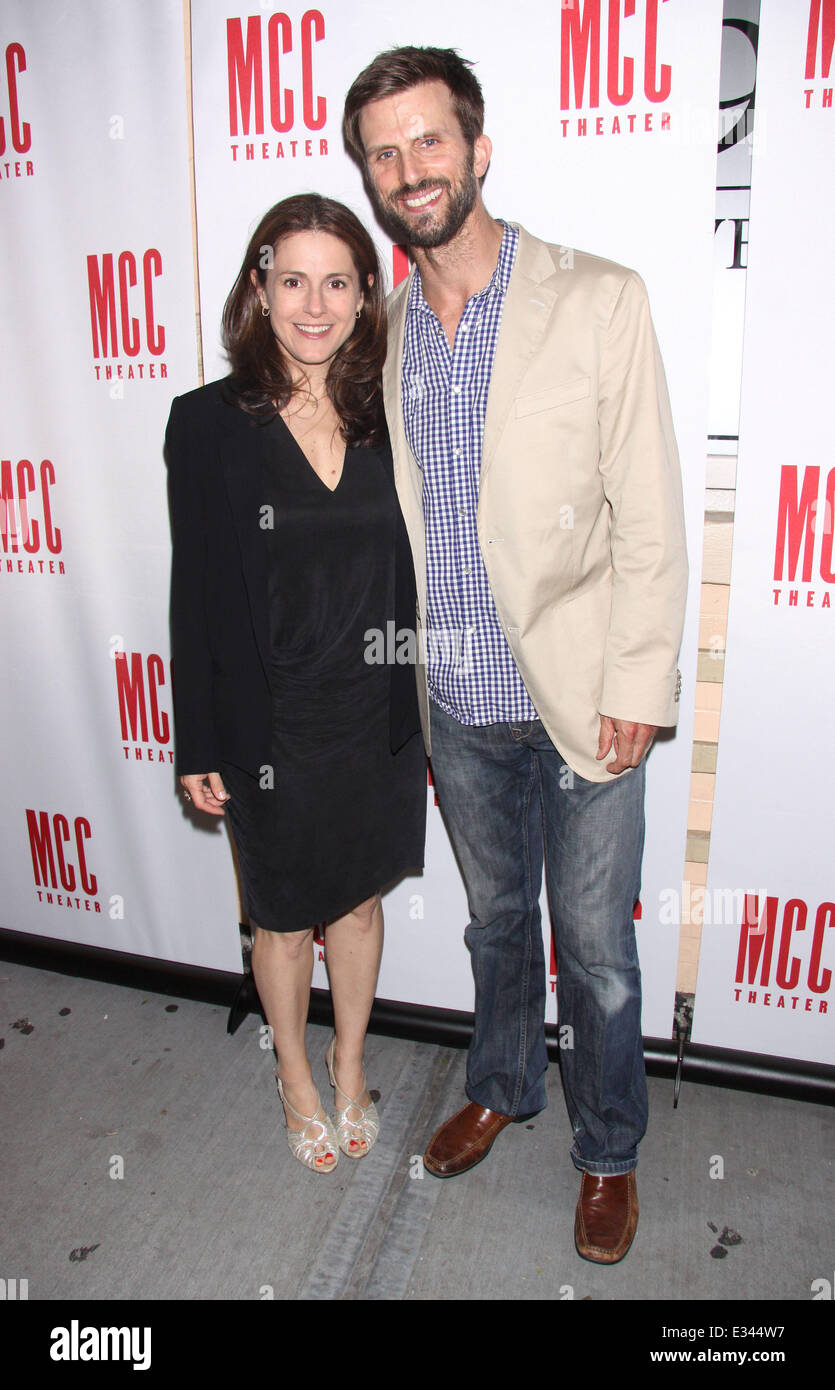 Opening night of 'Reasons To Be Happy' at the Lucille Lortel Theatre ...