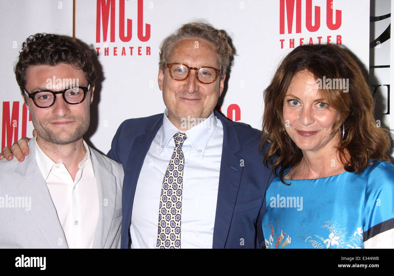 Opening night of 'Reasons To Be Happy' at the Lucille Lortel Theatre ...