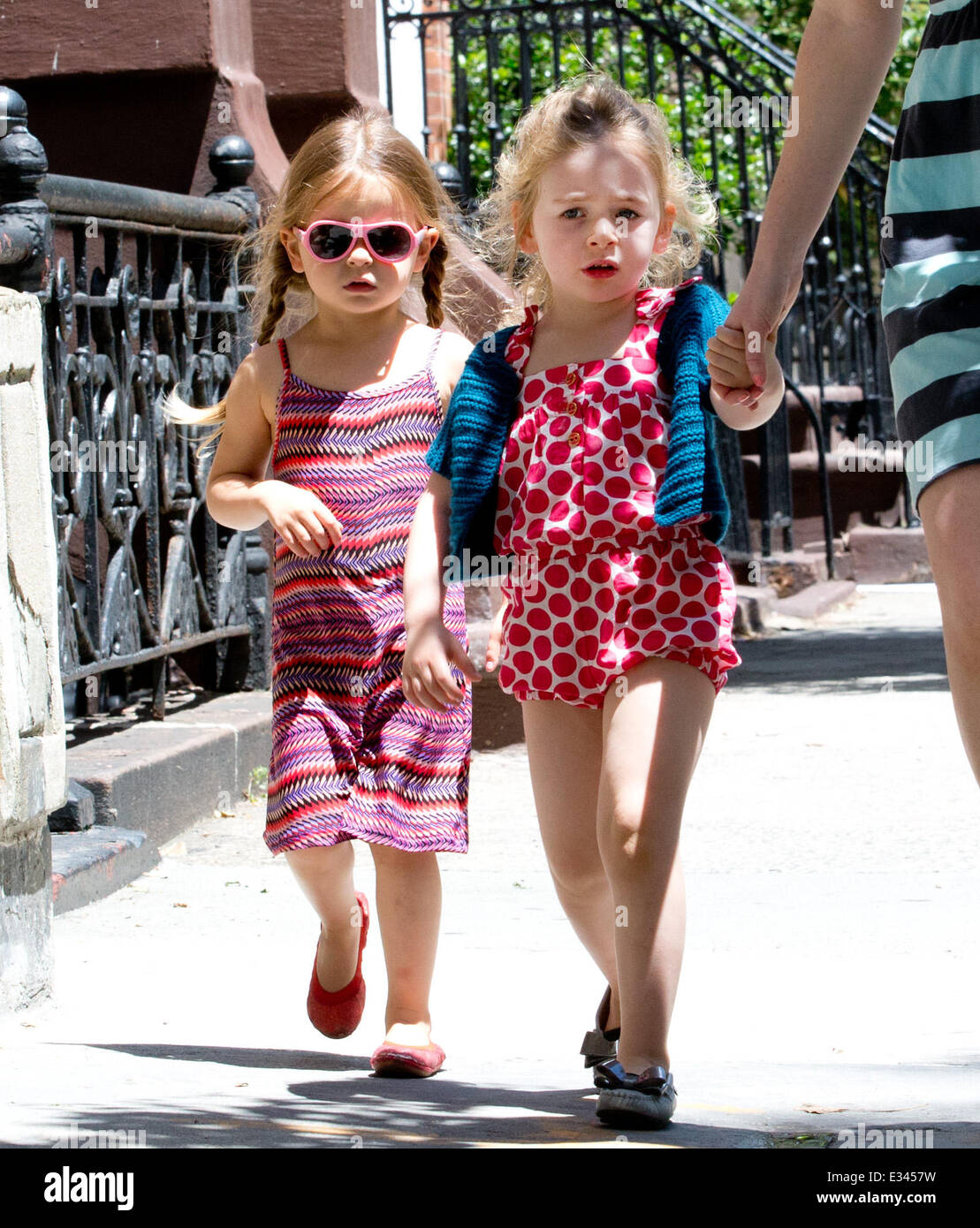 Sarah Jessica Parker's twin daughters Tabitha and Marion Broderick are ...