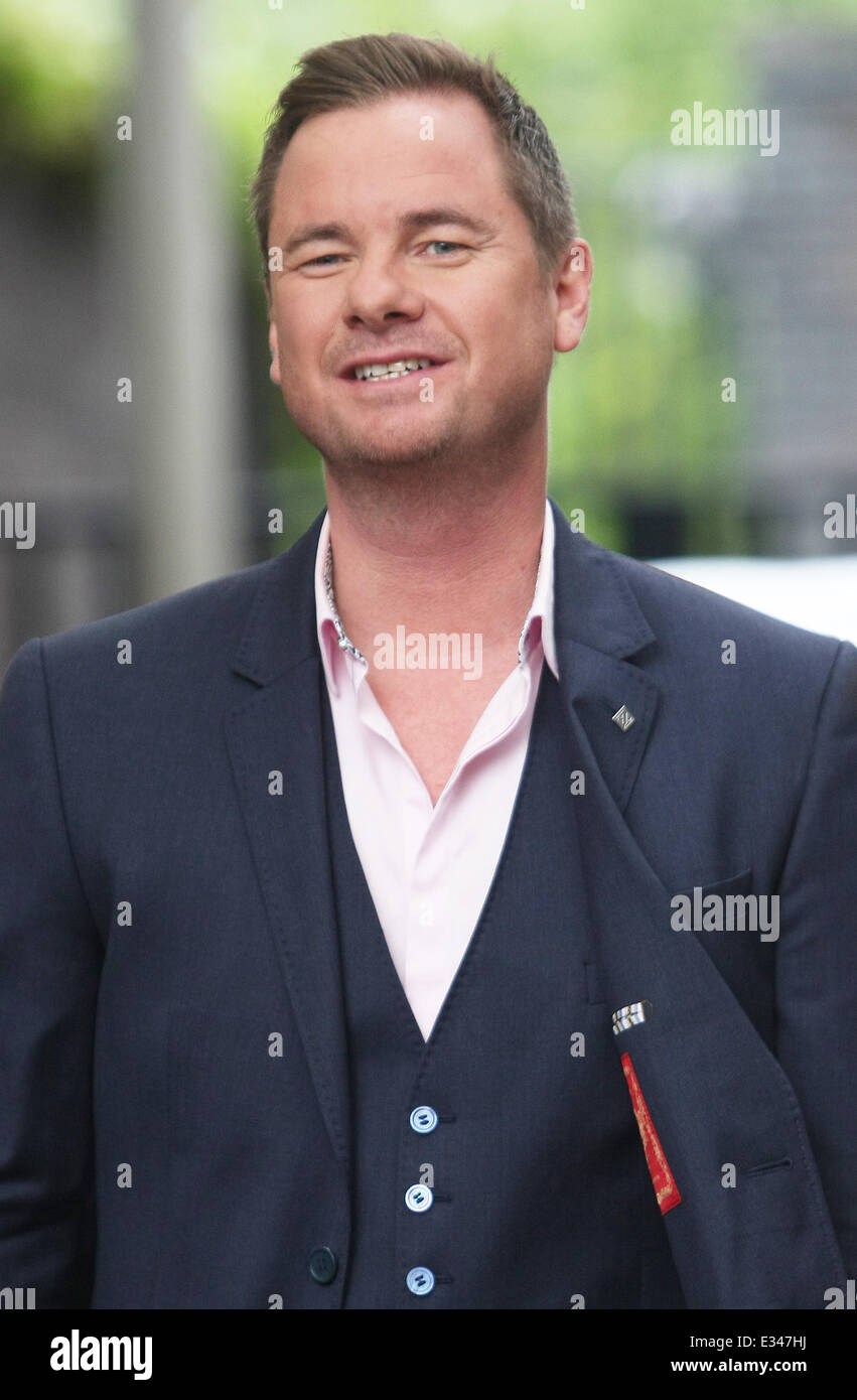 Tony Mortimer at the ITV studios Featuring: Tony Mortimer Where: London ...