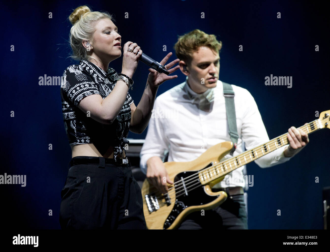 Moya performing live in concert at the Ziggo Dome Featuring: Moya Where ...