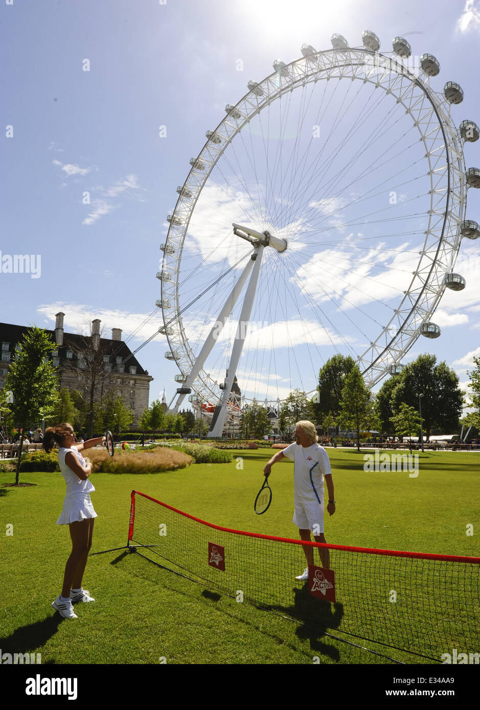 Virgin Active celebrate the start of the 2013 Wimbledon Championships ...
