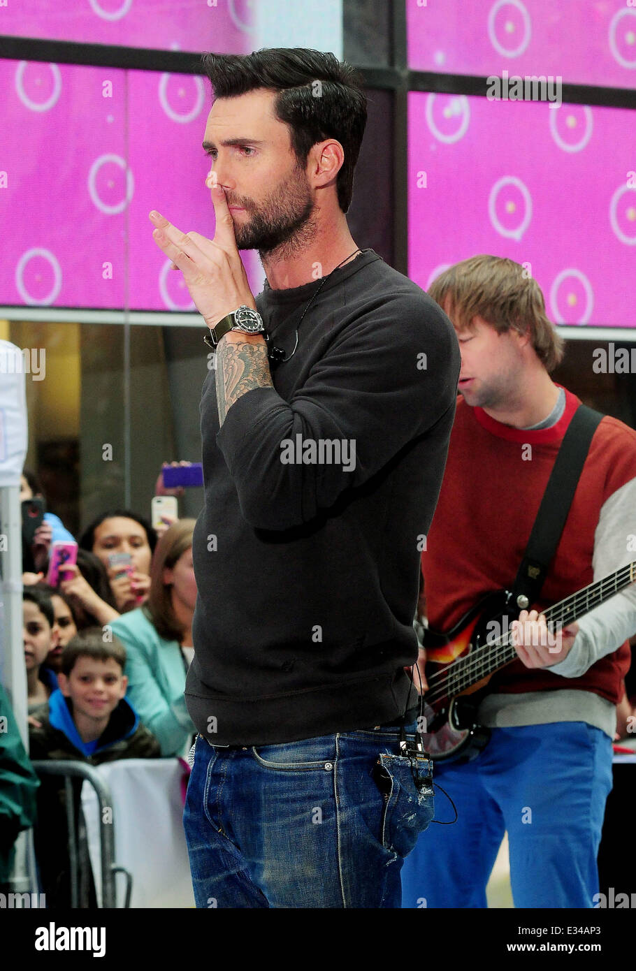 Maroon 5 performs live as part of the Toyota Concert Series on NBC's ...