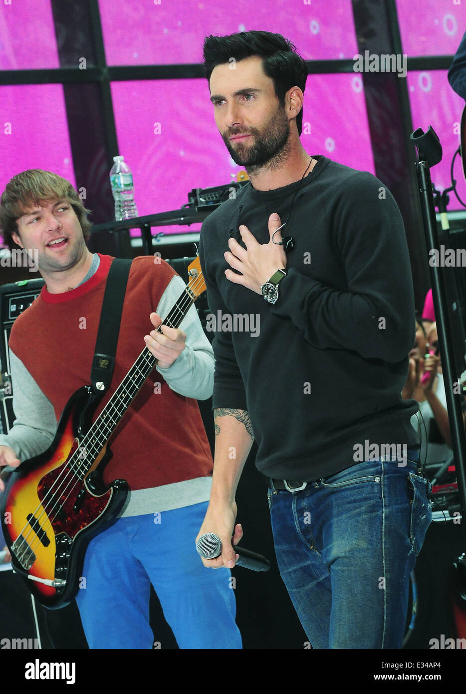 Maroon 5 performs live as part of the Toyota Concert Series on NBC's ...