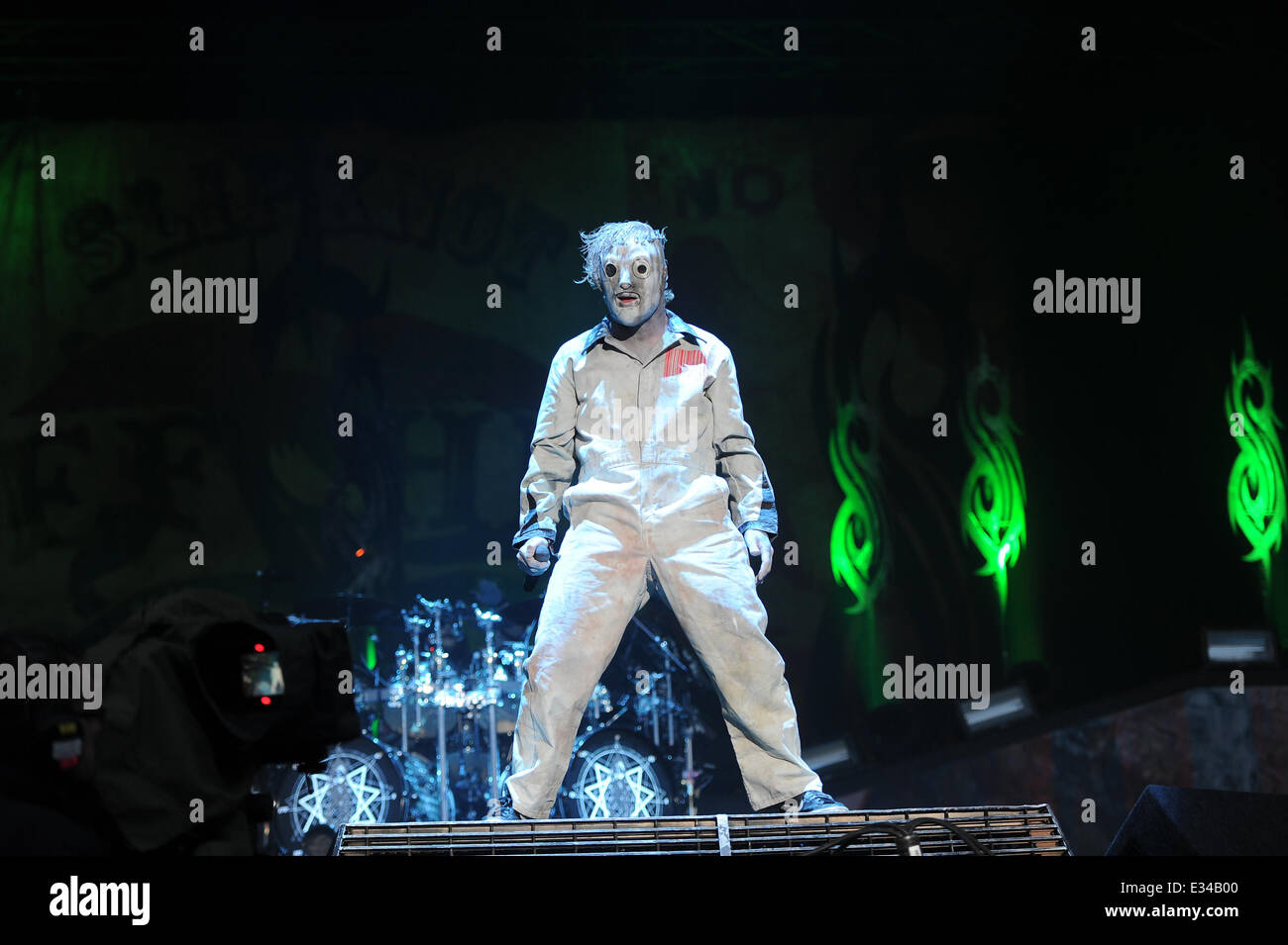 Heavy metal band slipknot hi-res stock photography and images - Alamy