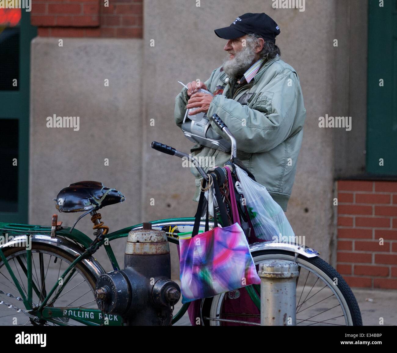 Actors on the set of 'Teenage Mutant Ninja Turtles' Featuring: Radio ...