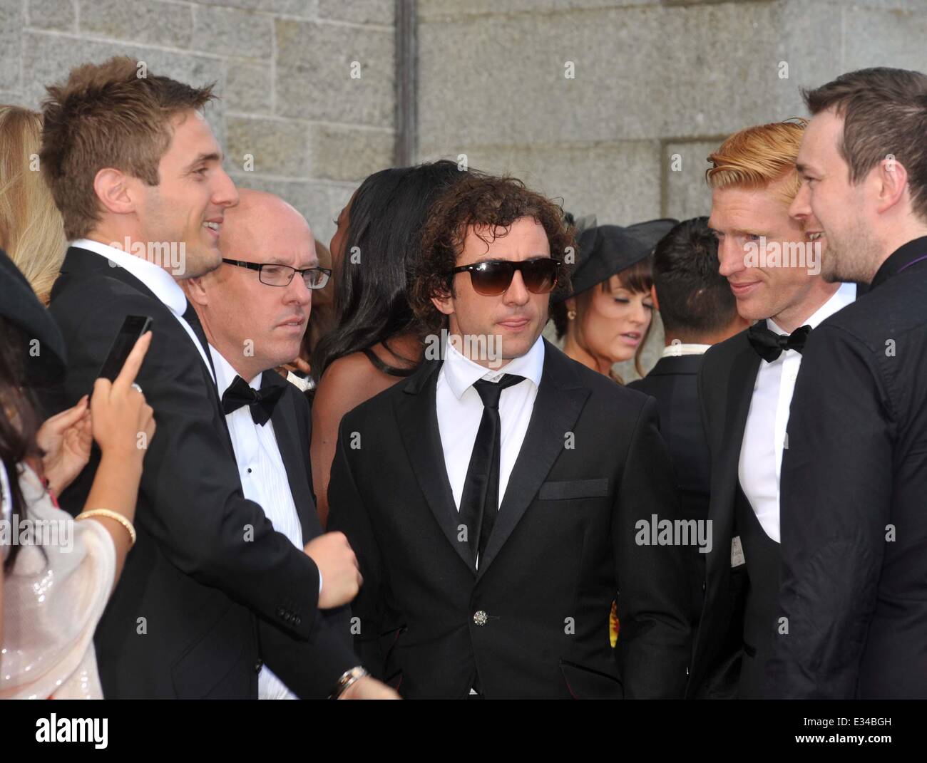 The wedding of Ireland and West Brom playler Shane Long to former page ...