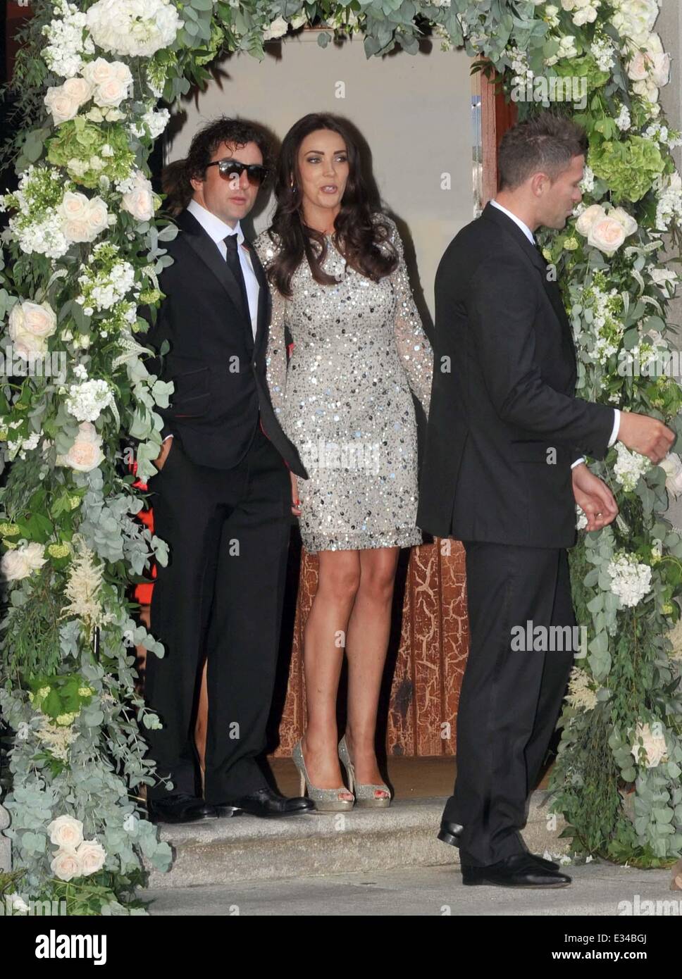 The wedding of Ireland and West Brom playler Shane Long to former page ...