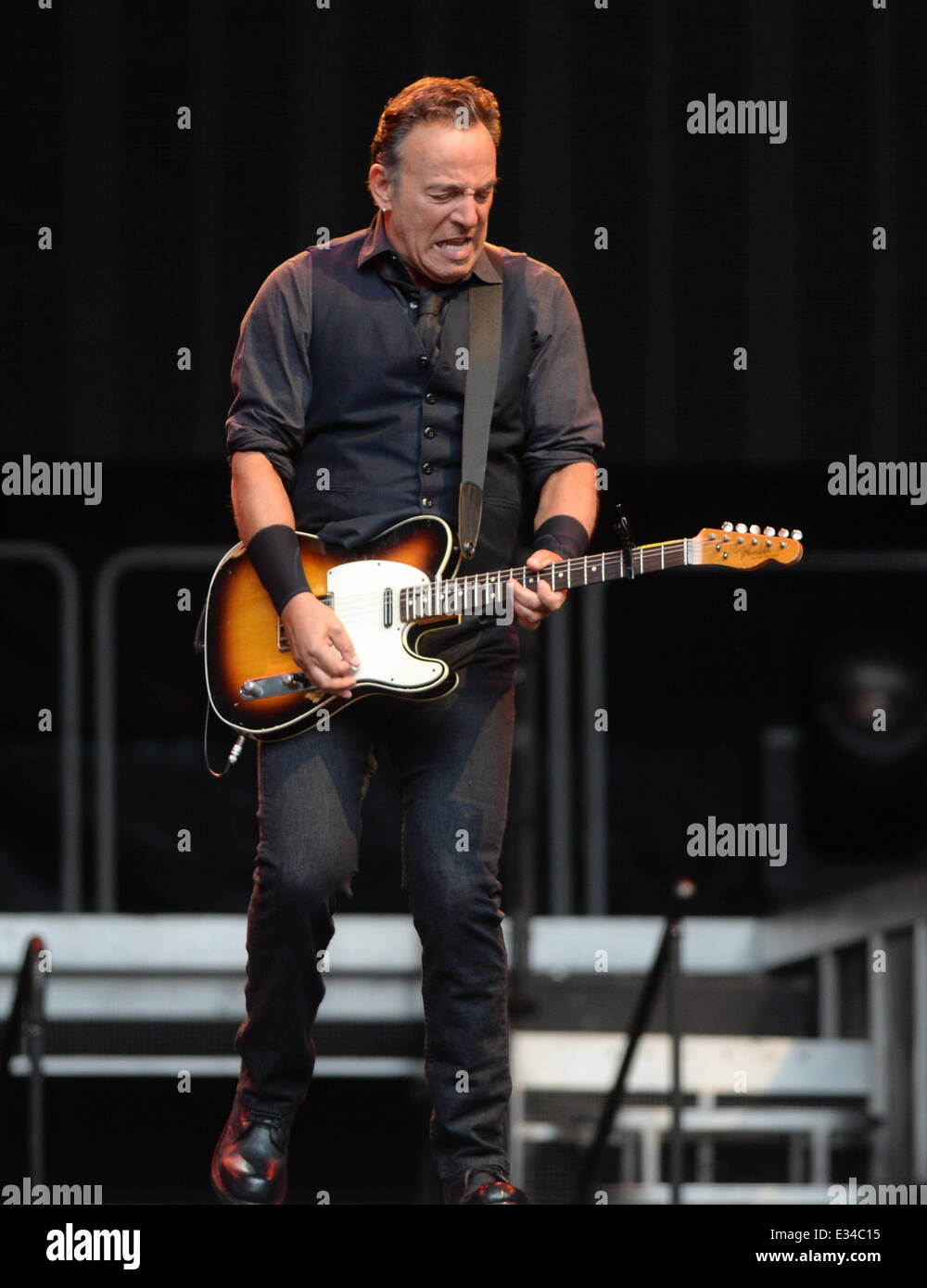 Bruce Springsteen & the E Street Band perform live at Wembley Stadium ...