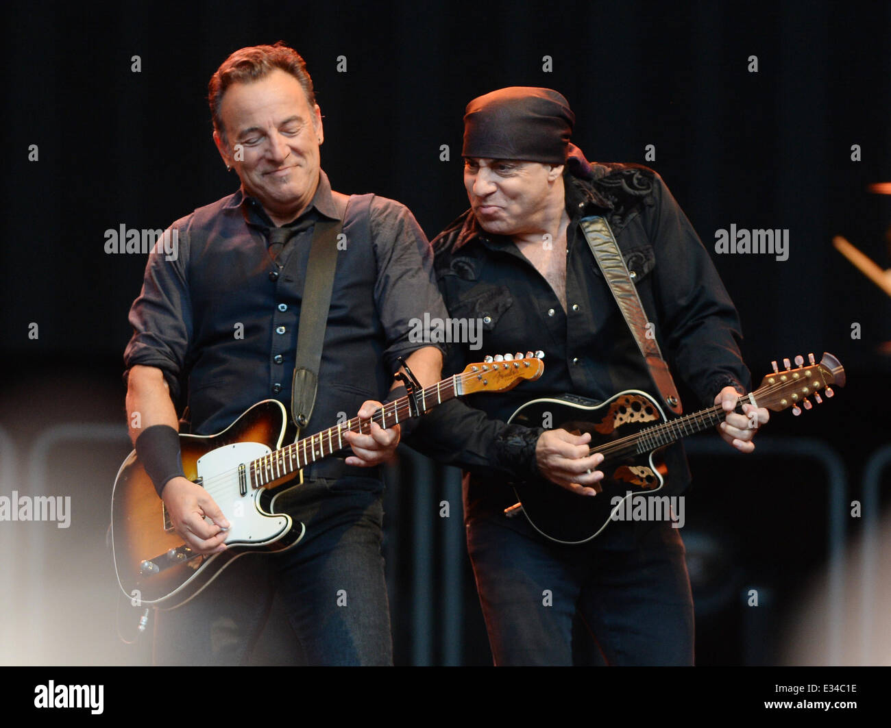 Bruce Springsteen & the E Street Band perform live at Wembley Stadium ...