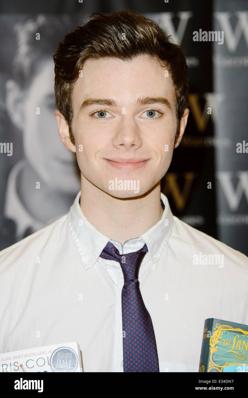 Chris Colfer signs copies of his books 'The Land of Stories: The ...