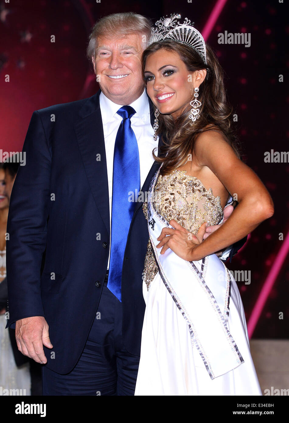 Miss Connecticut, Erin Brady is crowned 2013 Miss USA at Planet ...