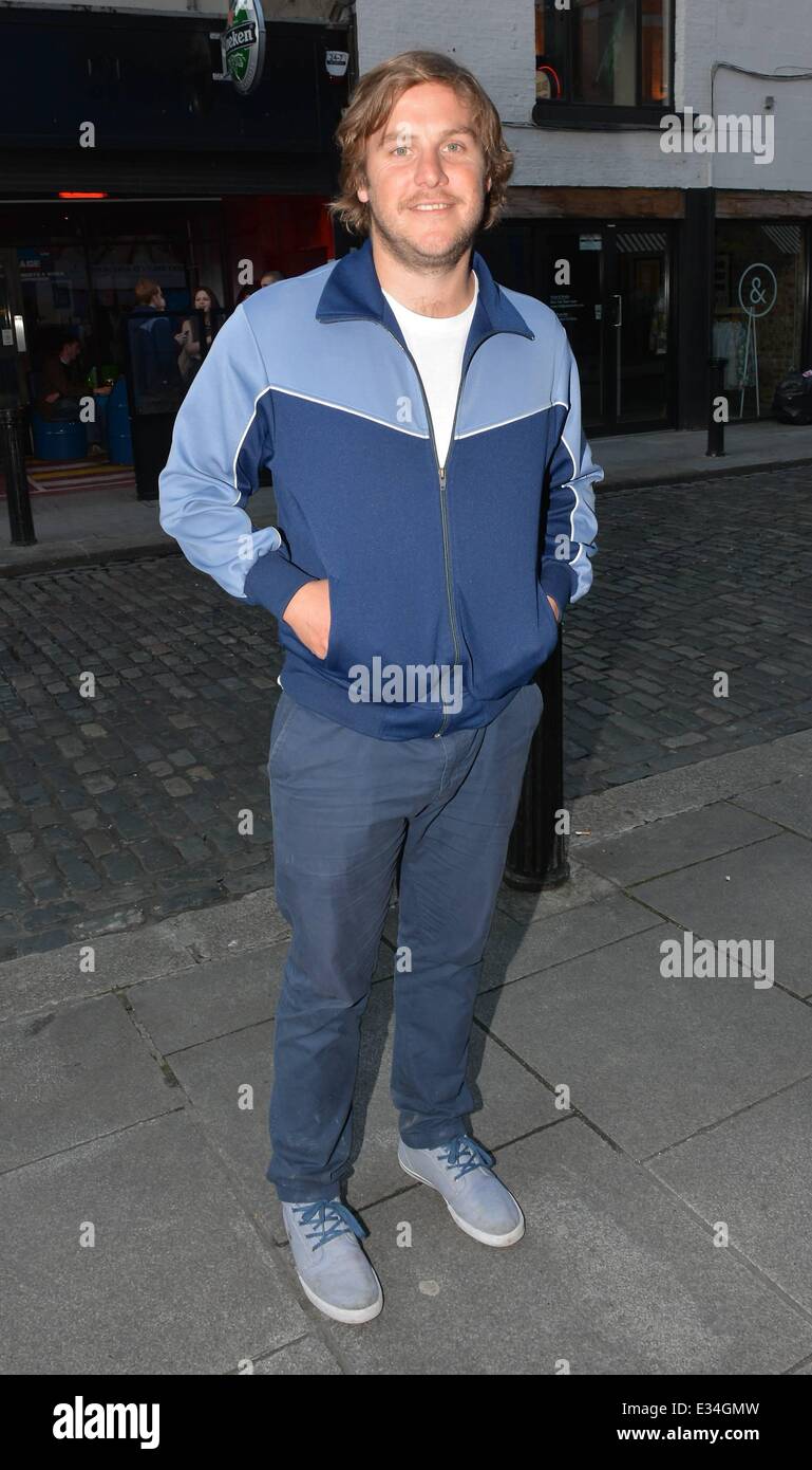 The cast of Love/Hate were among guests who attended the opening night ...