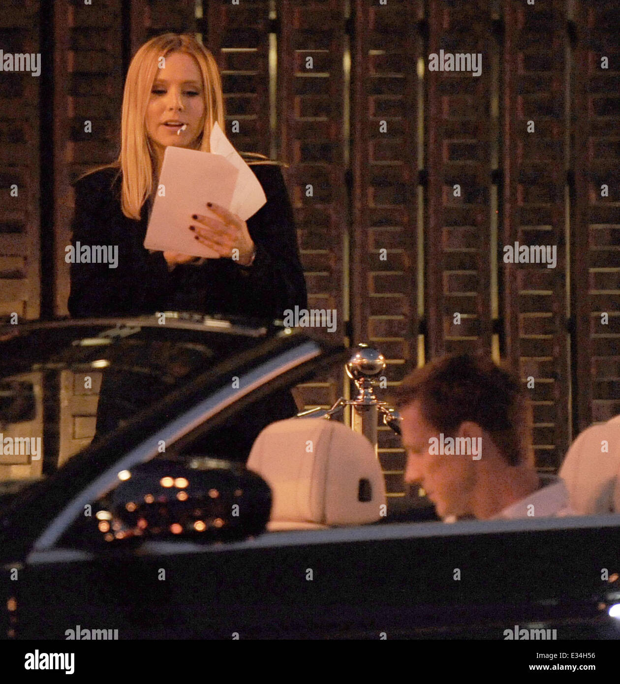 Kristen Bell films late night scenes for 'Veronica Mars' Featuring ...