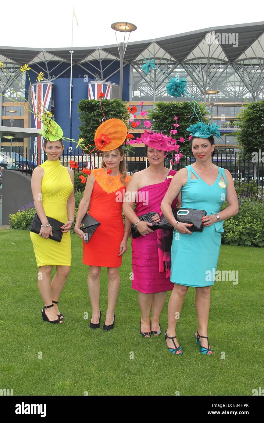 Day one of Royal Ascot at Ascot Racecourse Featuring: Guests Where ...