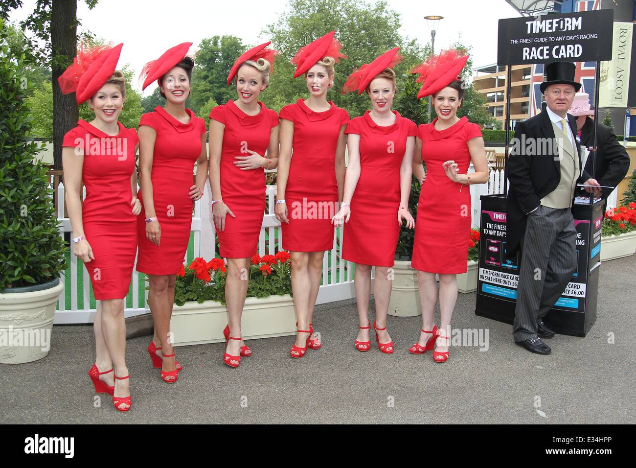 Day one of Royal Ascot at Ascot Racecourse Featuring: Guests Where ...