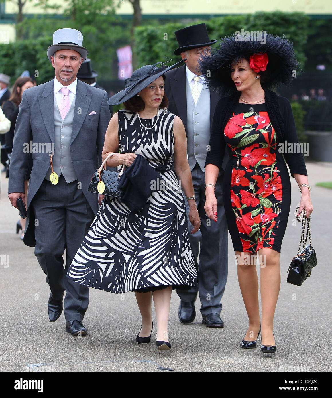 Day one of Royal Ascot at Ascot Racecourse Featuring: Guests Where ...
