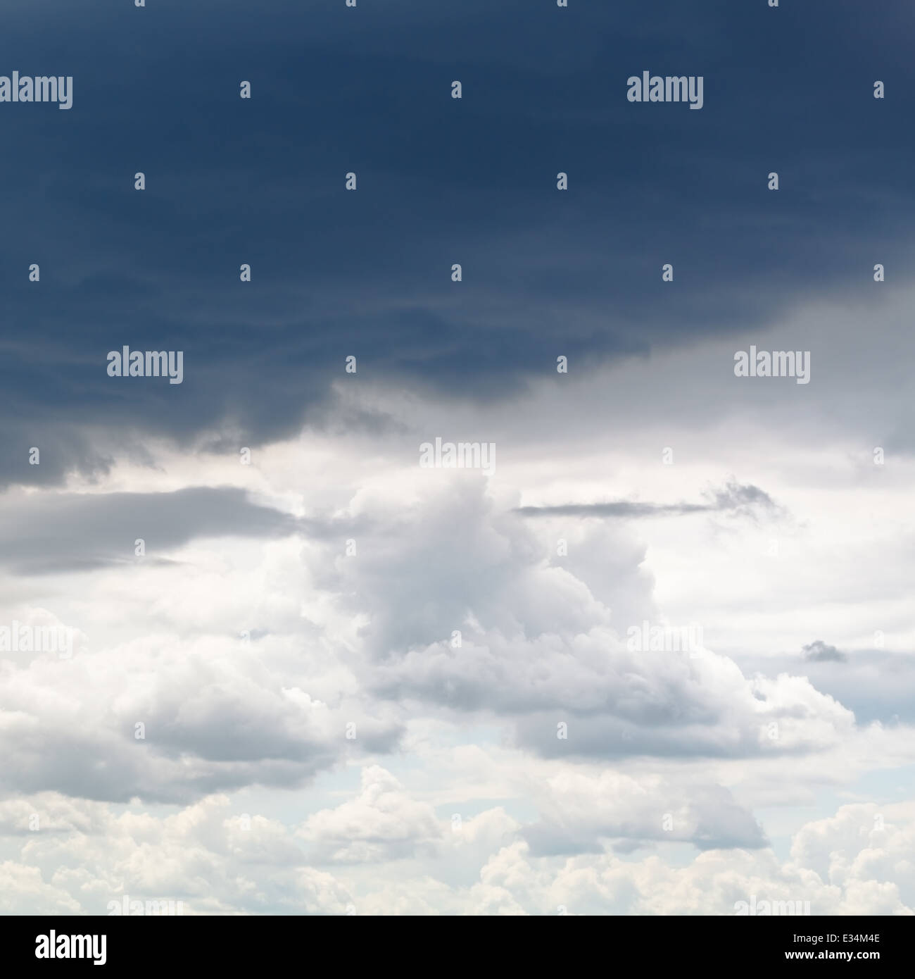 dark grey rainy clouds in overcast sky in summer Stock Photo - Alamy