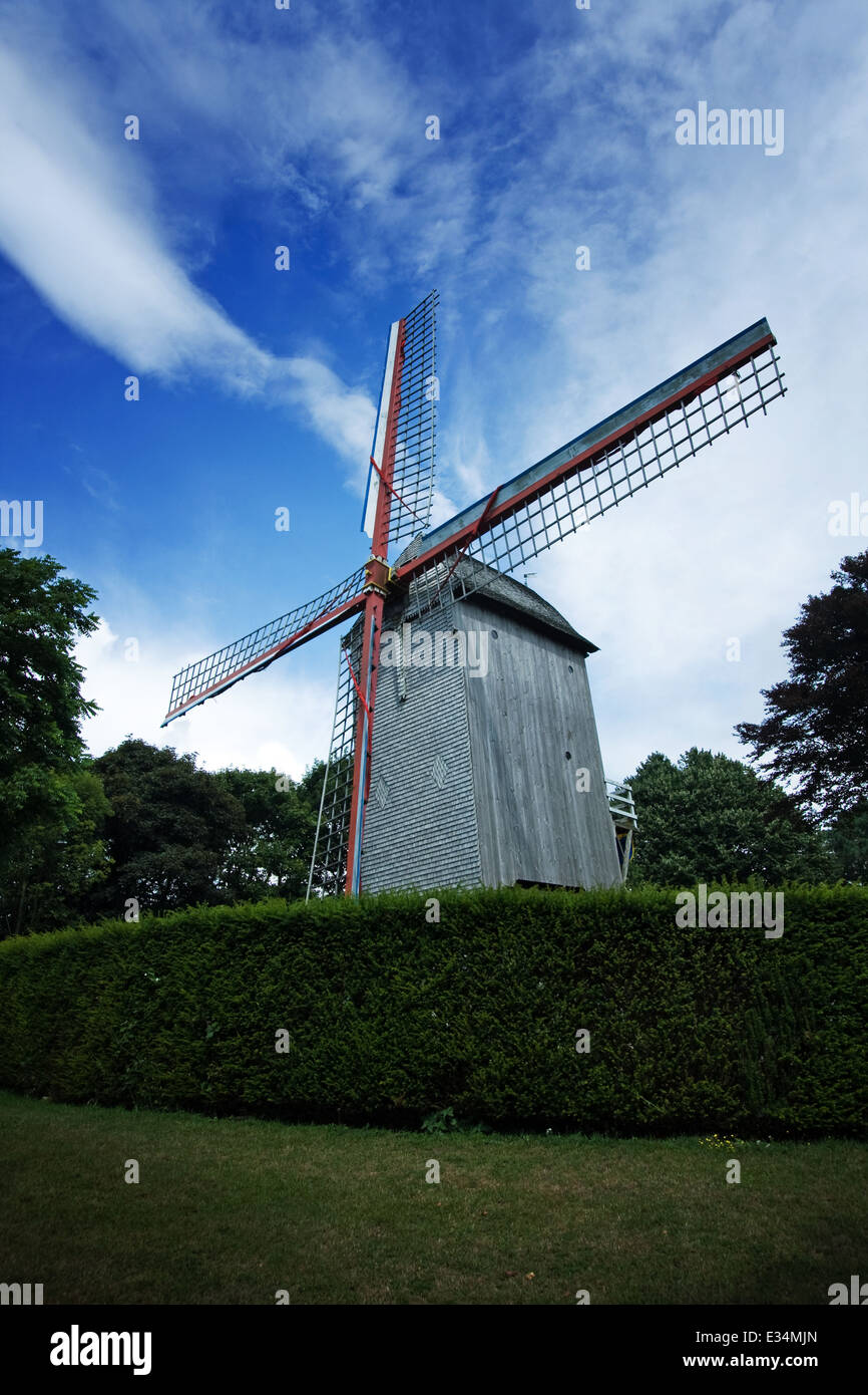 Cassel Windmill France Stock Photo - Alamy