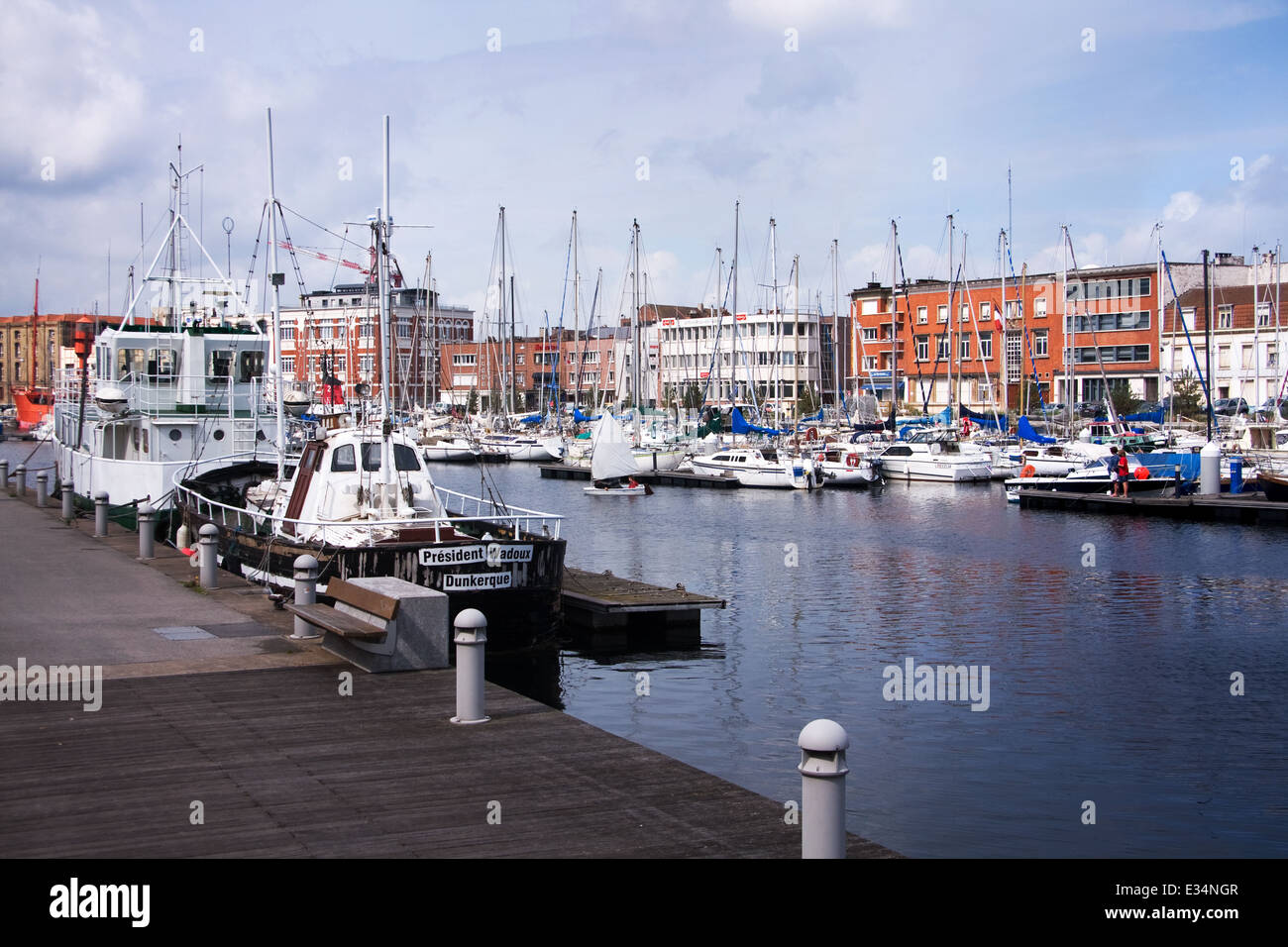 Dunkerque Harbour France Stock Photo - Alamy