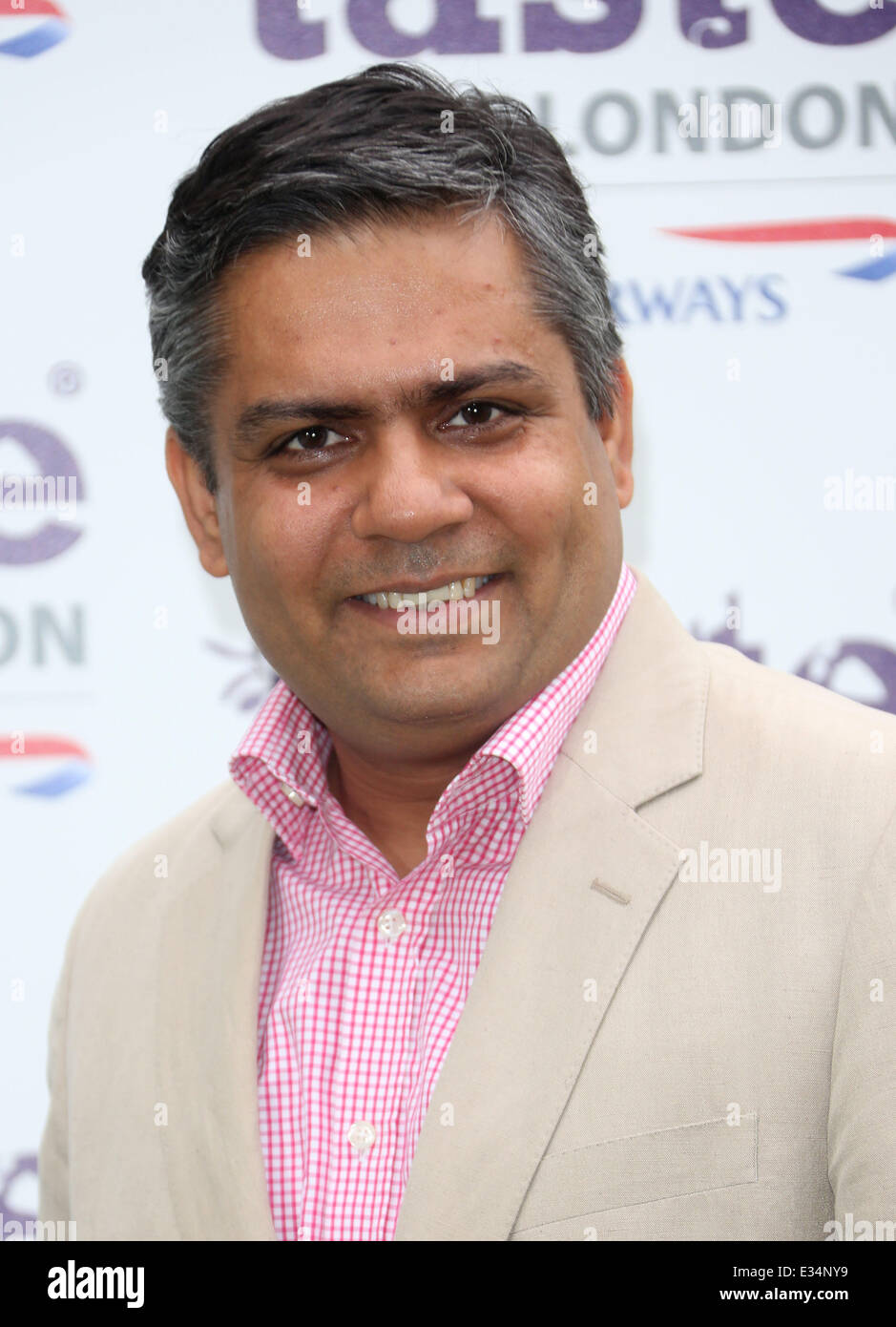 The Taste of London VIP preview party in Regent's Park Featuring: Vivek ...