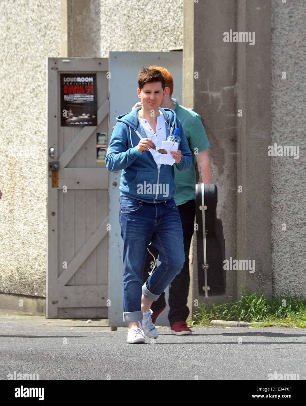 Singer Christy Dignam joins his band Aslan at a rehearsal studio ahead ...