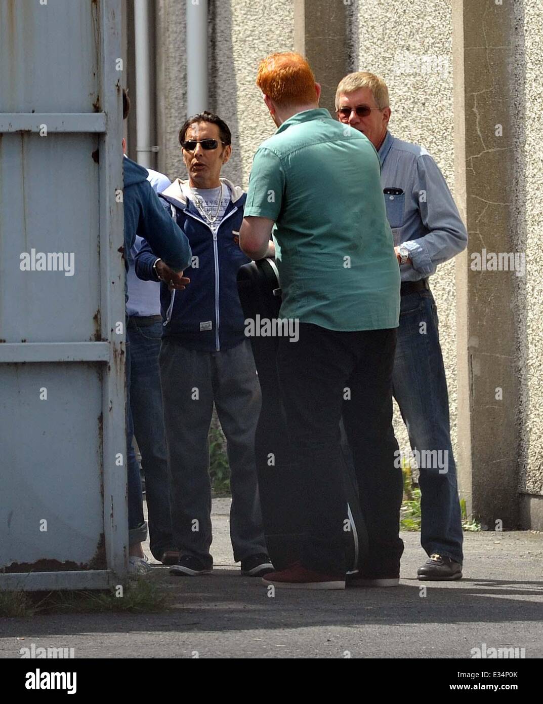 Singer Christy Dignam joins his band Aslan at a rehearsal studio ahead ...