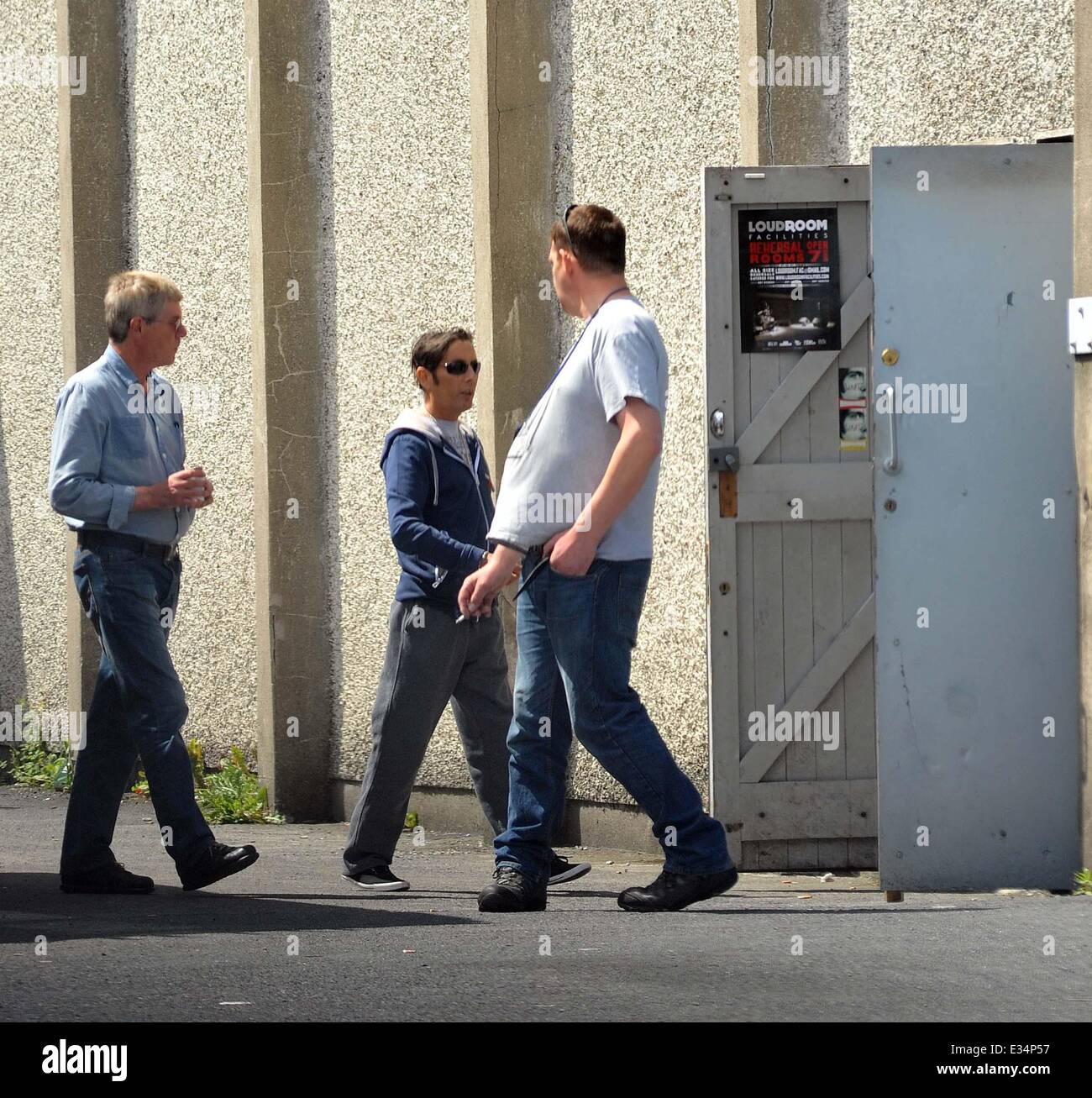 Singer Christy Dignam joins his band Aslan at a rehearsal studio ahead ...