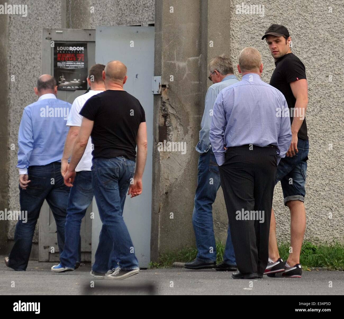 Singer Christy Dignam joins his band Aslan at a rehearsal studio ahead ...