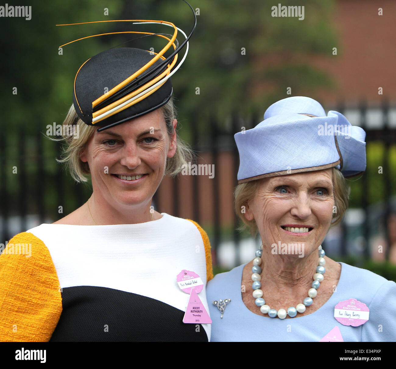 Ladies Day at Royal Ascot at Ascot Racecourse Featuring: Mary Berry ...