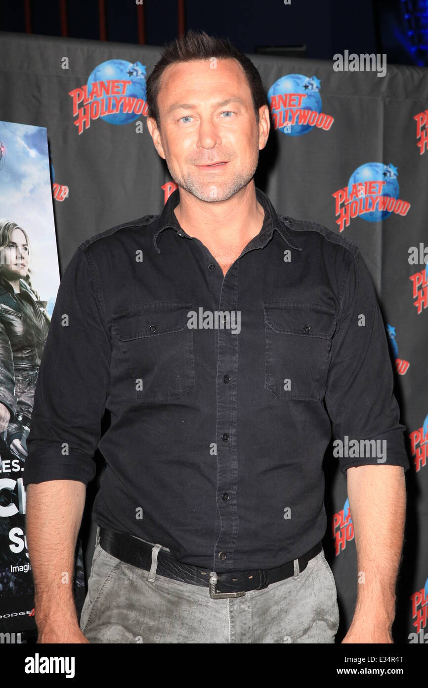 Syfy's hit series 'Defiance' star, Grant Bowler at Planet Hollywood ...