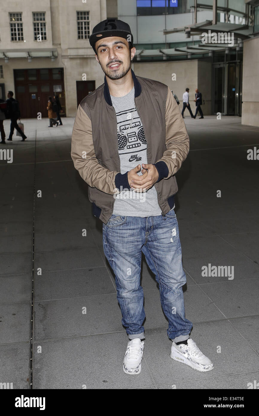 Adam Deacon at the BBC Radio 1 studios Featuring: Adam Deacon Where ...